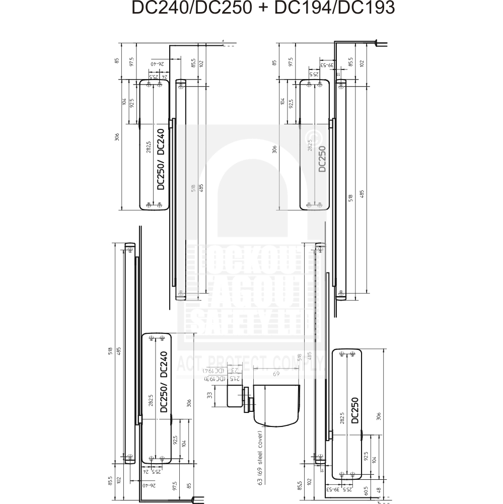 Ab Locks : Door Closers