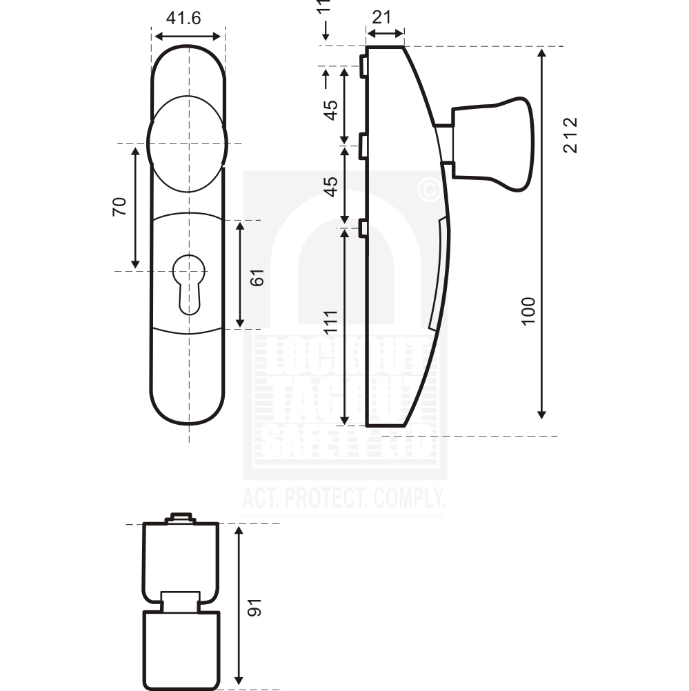 Ab Locks : Abloy Exit Hardware