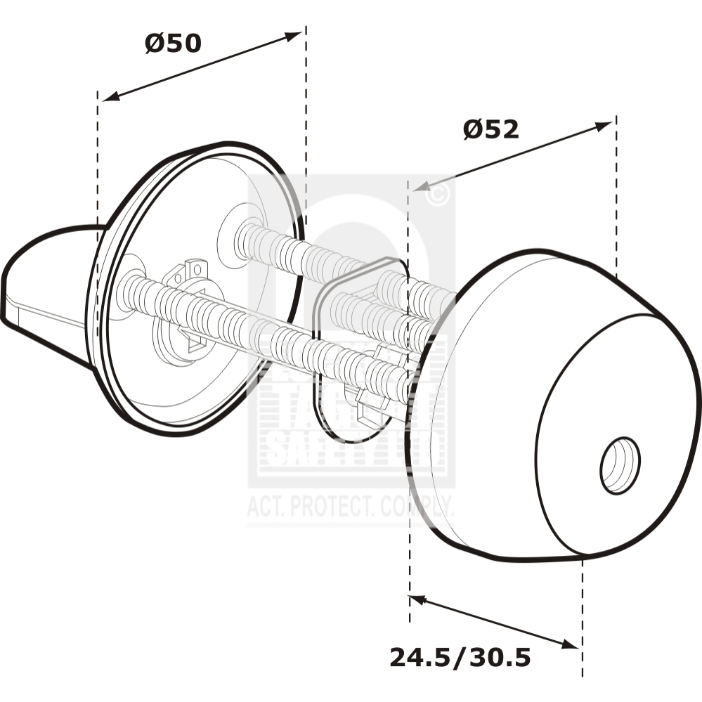 Ab Locks : Abloy Finnish Round Cylinders & Fittings
